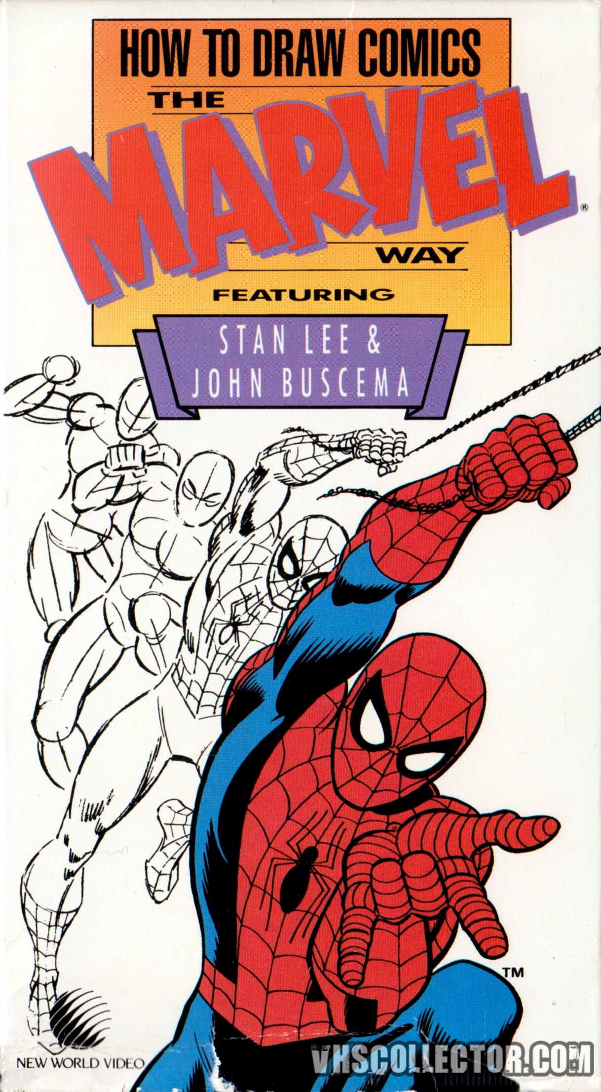 How To Draw Comics The Marvel Way VHSCollector