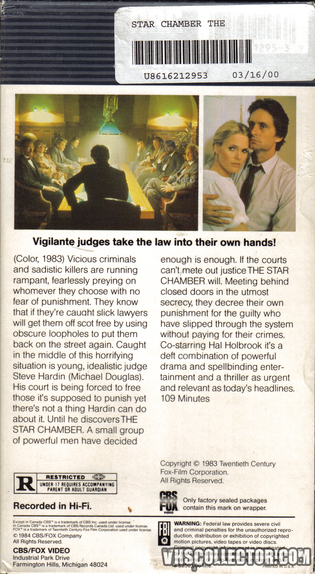 The Star Chamber VHSCollector