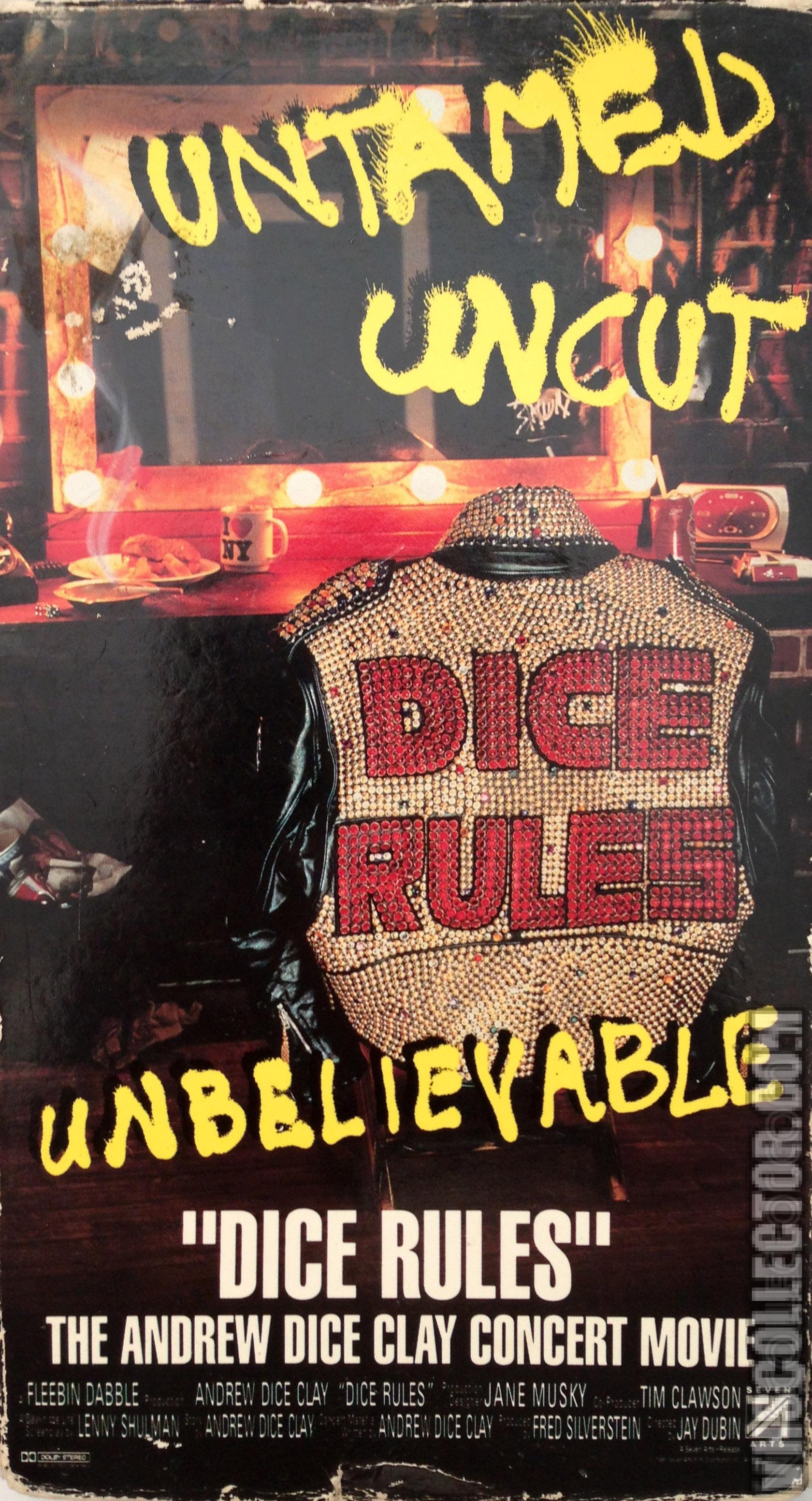 Dice Rules VHSCollector